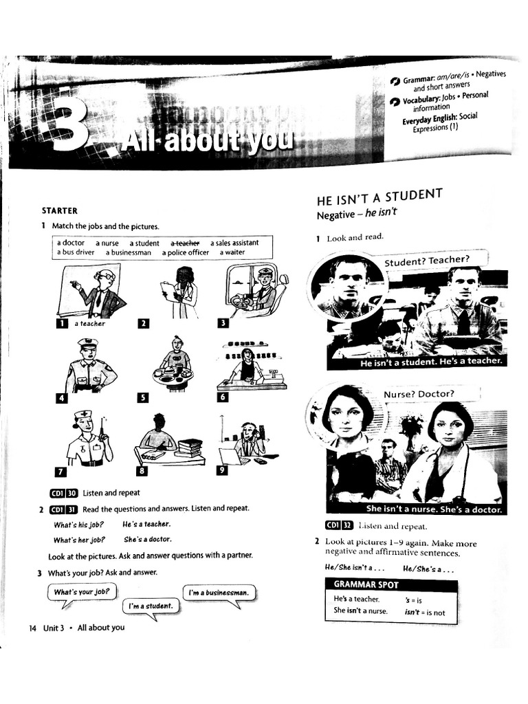 Starter Unit 3 | PDF