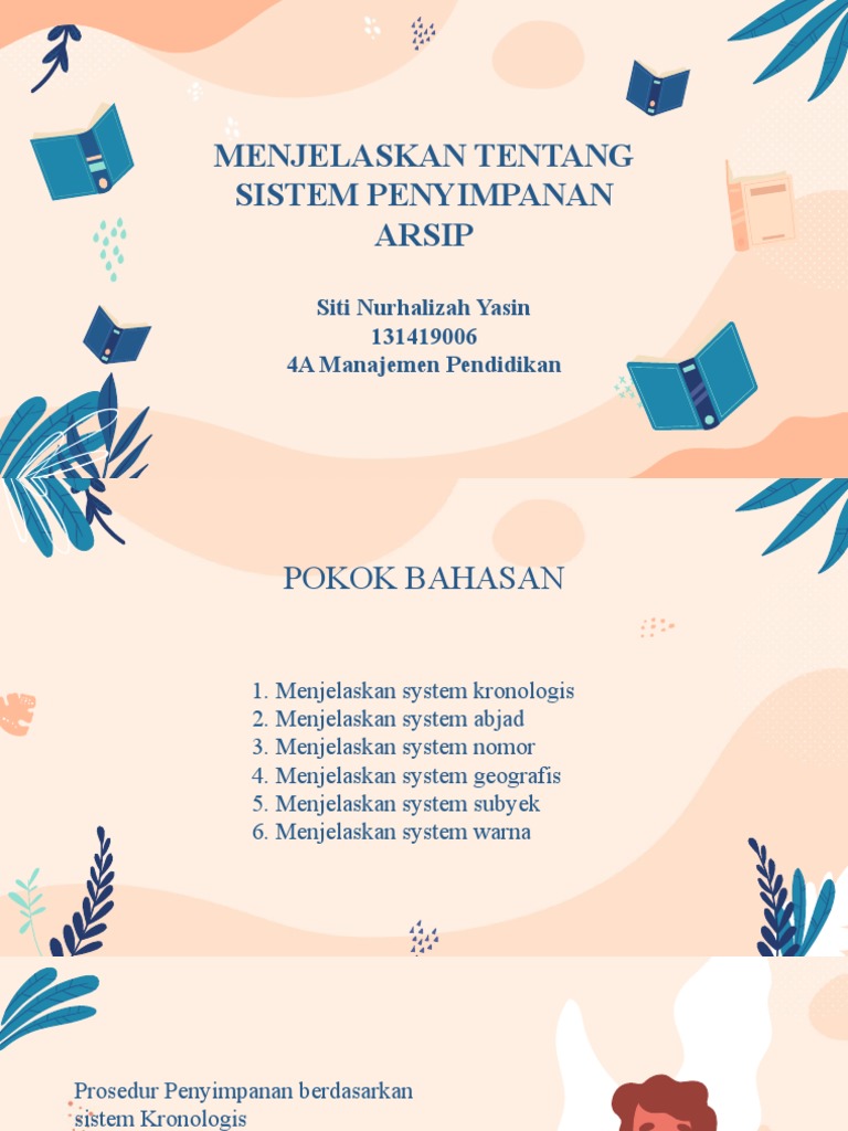 Tugas 5 (Menjelaskan Tentang Sistem Penyimpanan Arsip) | PDF