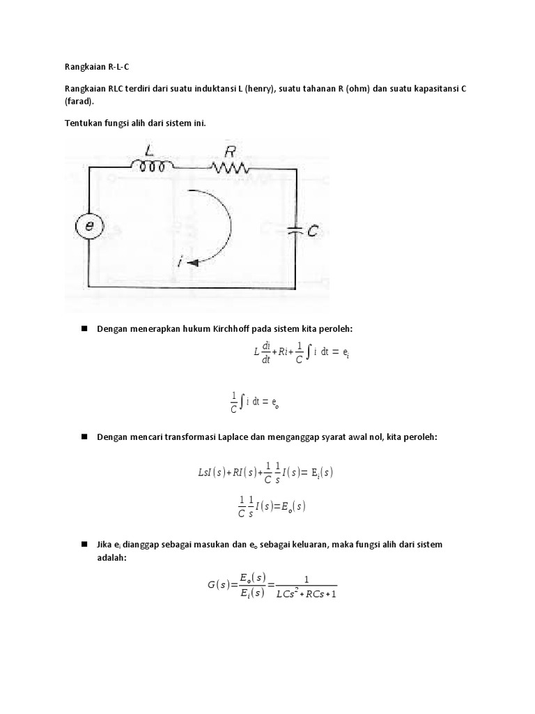 Rangkaian RLC | PDF