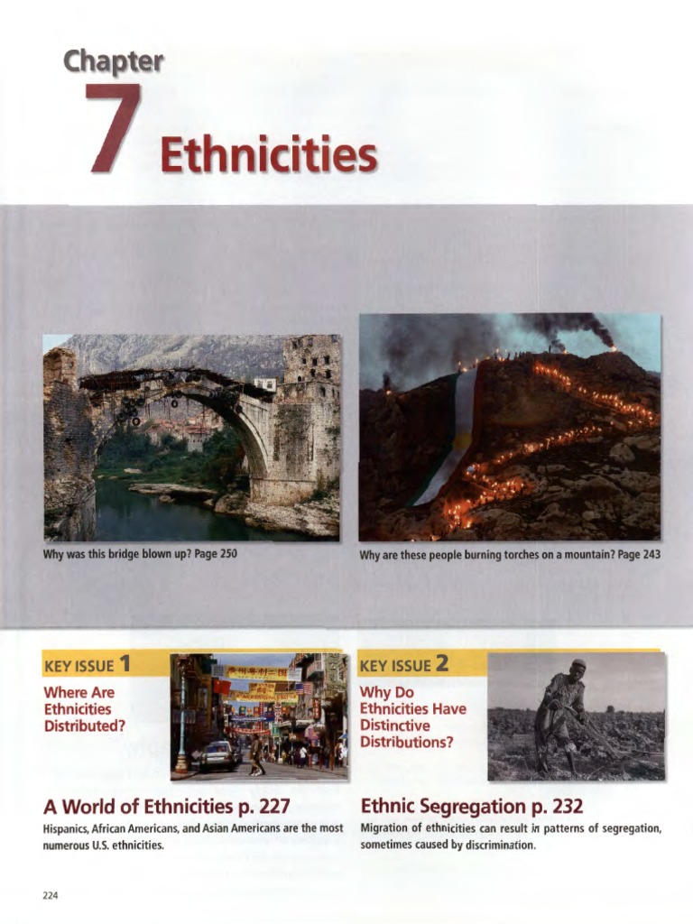 APHG Textbook - Chapter 7 - Ethnicities | PDF | Slavery | Race (Human ...