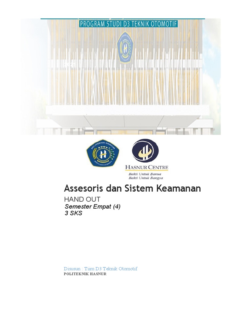Pemasangan dan Rangkaian Fog Lamp | PDF