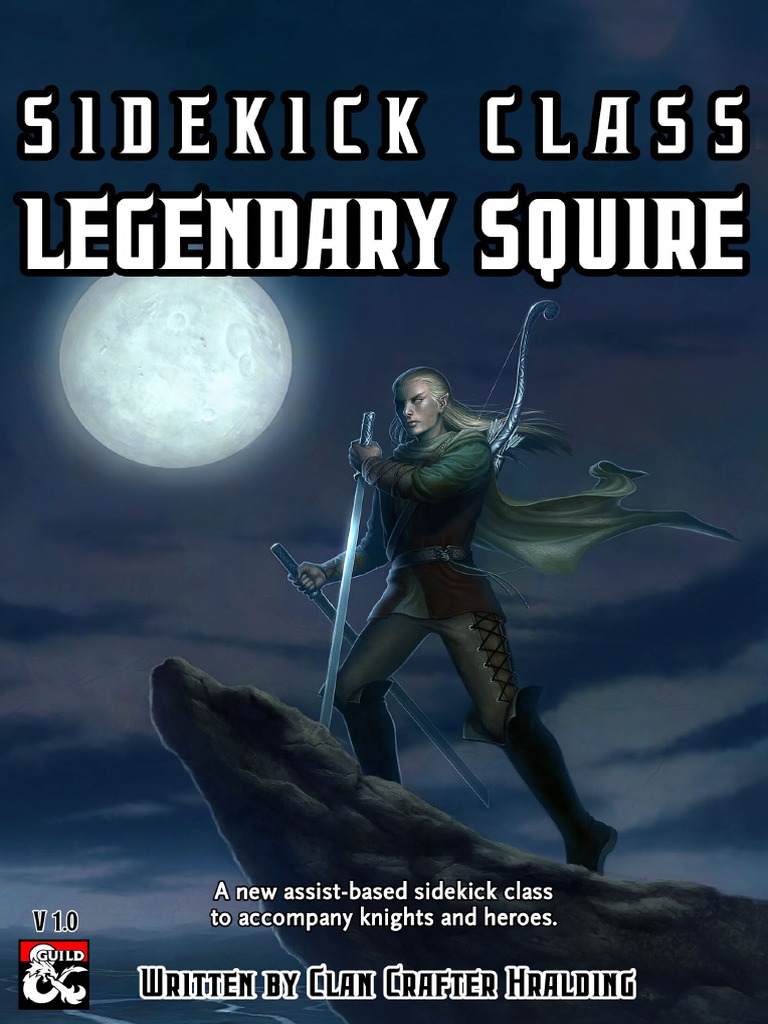 Legendary Squire Sidekick Class | PDF | Gary Gygax Games | Dungeons ...