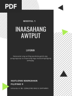 BASAHIN-MUNTING PAGSINTA (Dula Mula Mongolia) | PDF