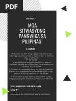 BASAHIN-MUNTING PAGSINTA (Dula Mula Mongolia) | PDF