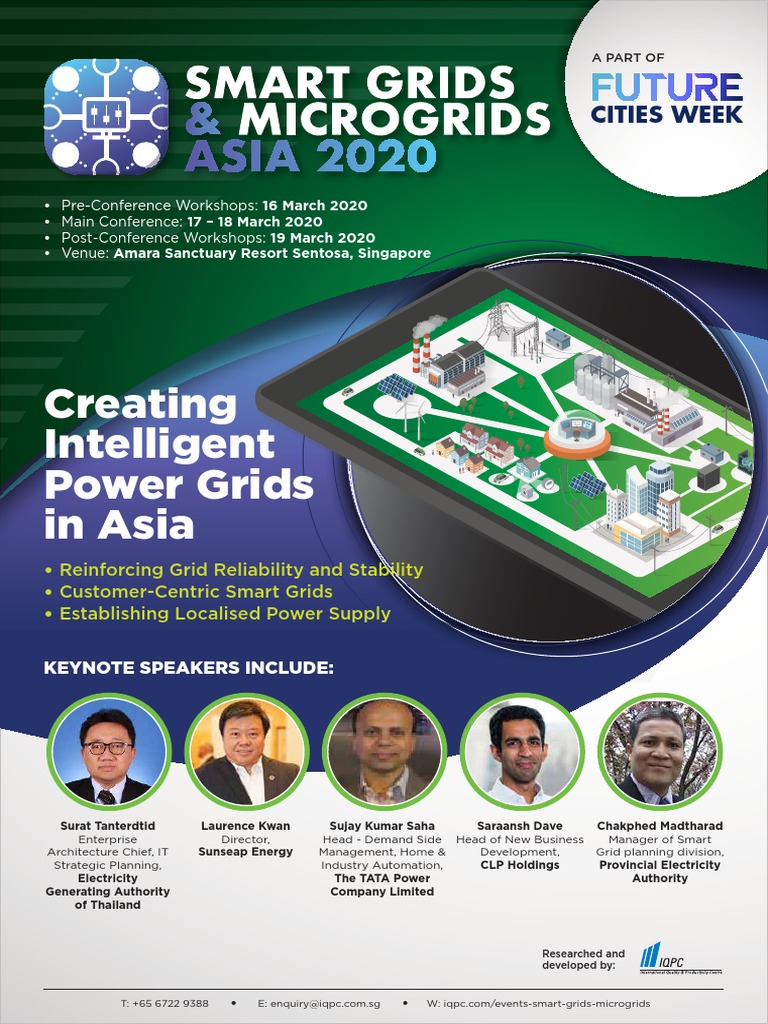 Smart Grids Microgrids Asia 2020 | PDF | Electrical Grid | Smart Grid