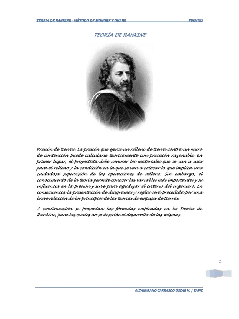 Teoria de Mononobe Okabe | PDF | Masa | Temblores