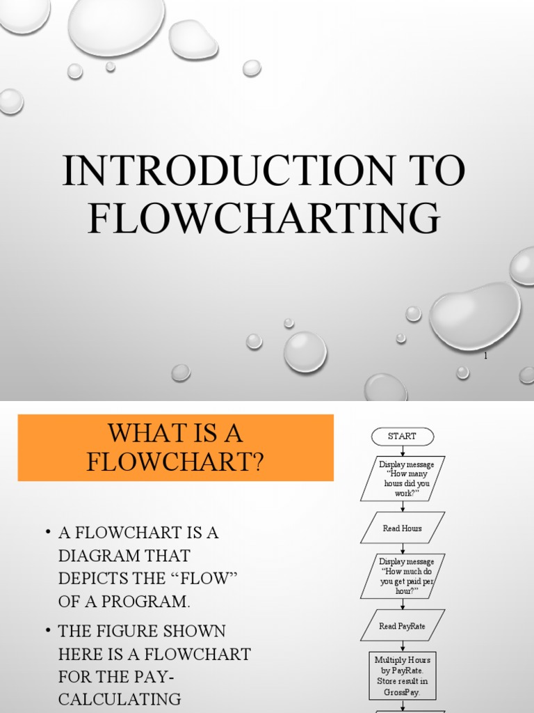 Introduction To Flowcharting | PDF | Control Flow | Sequence