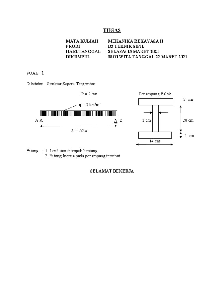 Tugas Mekrek 2 Tahun 2021 | PDF