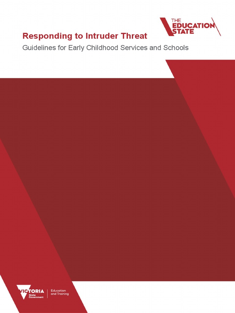 Intruder Threat Guide | PDF | Emergency Management | Risk