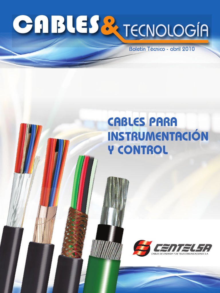 Centelsa Cable para Instrumentacion | Descargar gratis PDF | Aislador ...