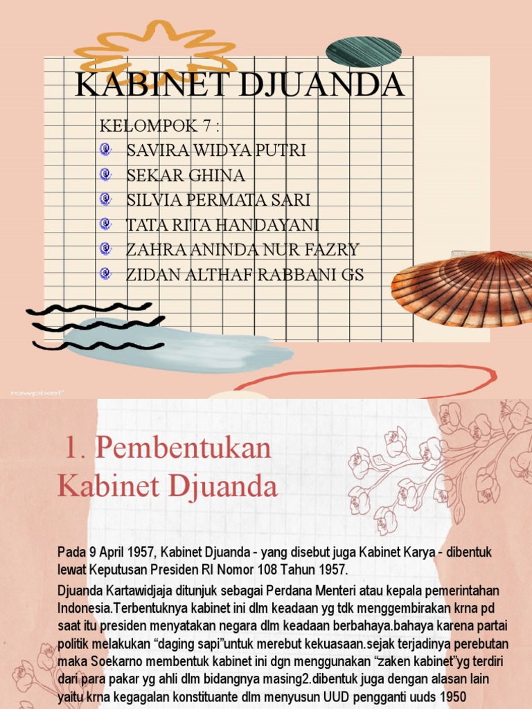 Kabinet Djuanda | PDF | Sejarah