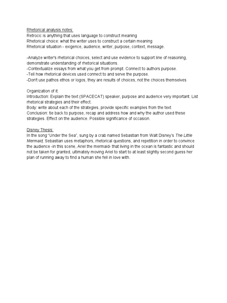 Rhetorical Analysis Intro | PDF