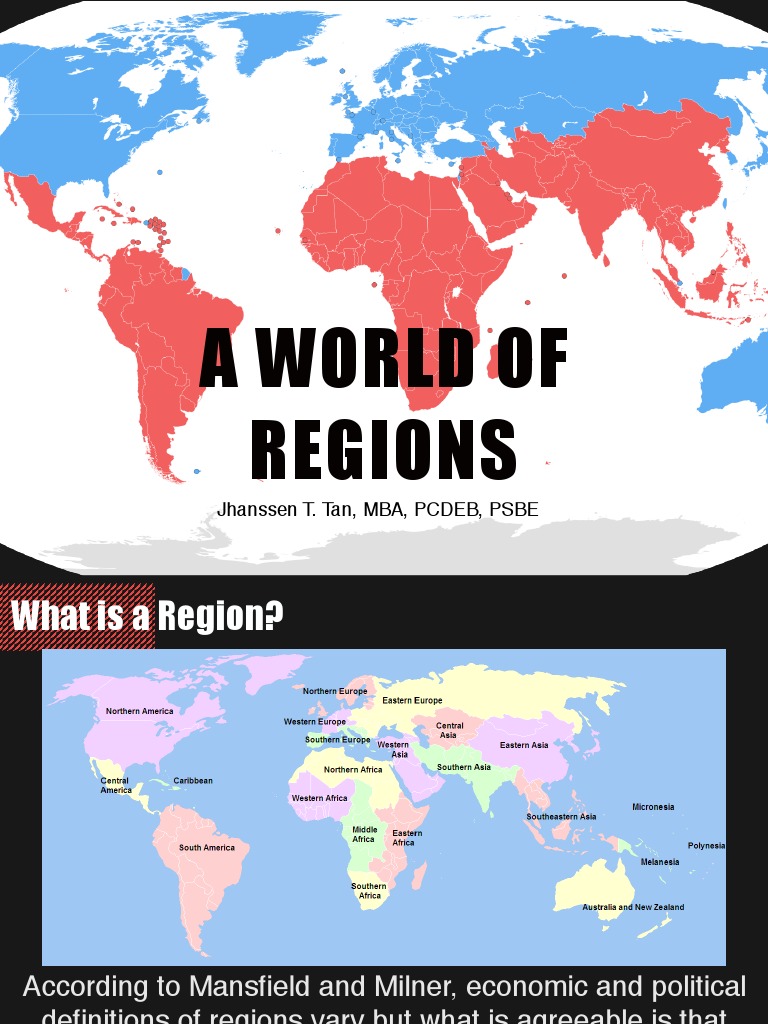 Chapter 4 - A World of Regions | PDF | Opec | Global Politics