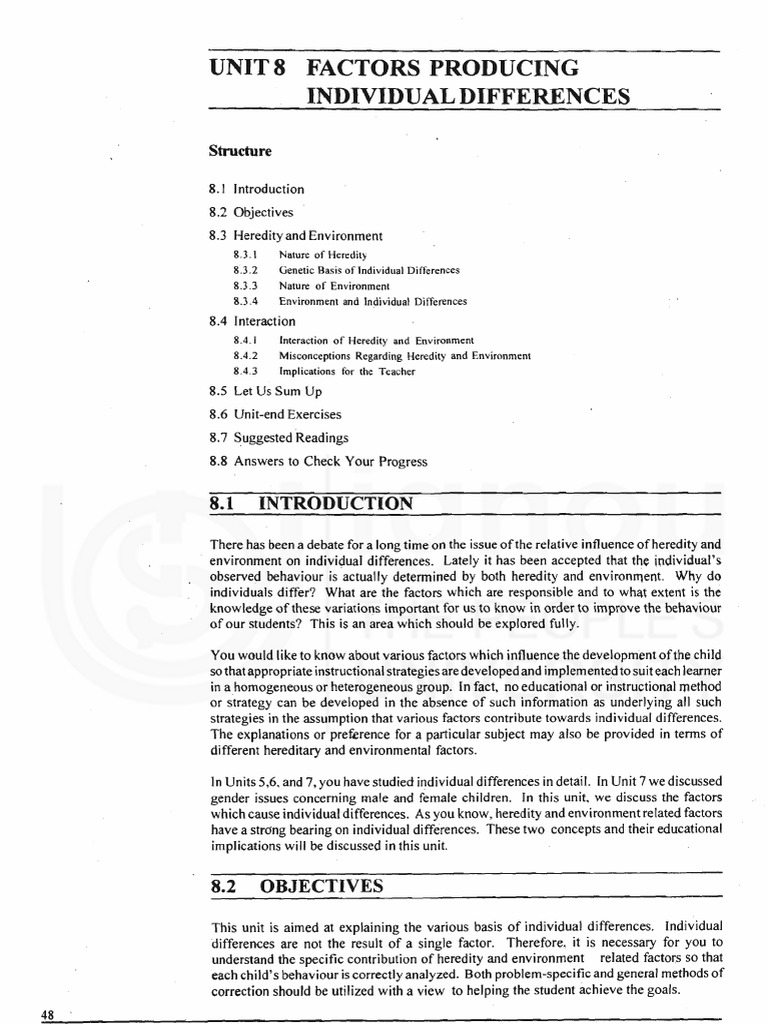 Genetic and Environment-1-1 | PDF | Heredity | Nature Versus Nurture