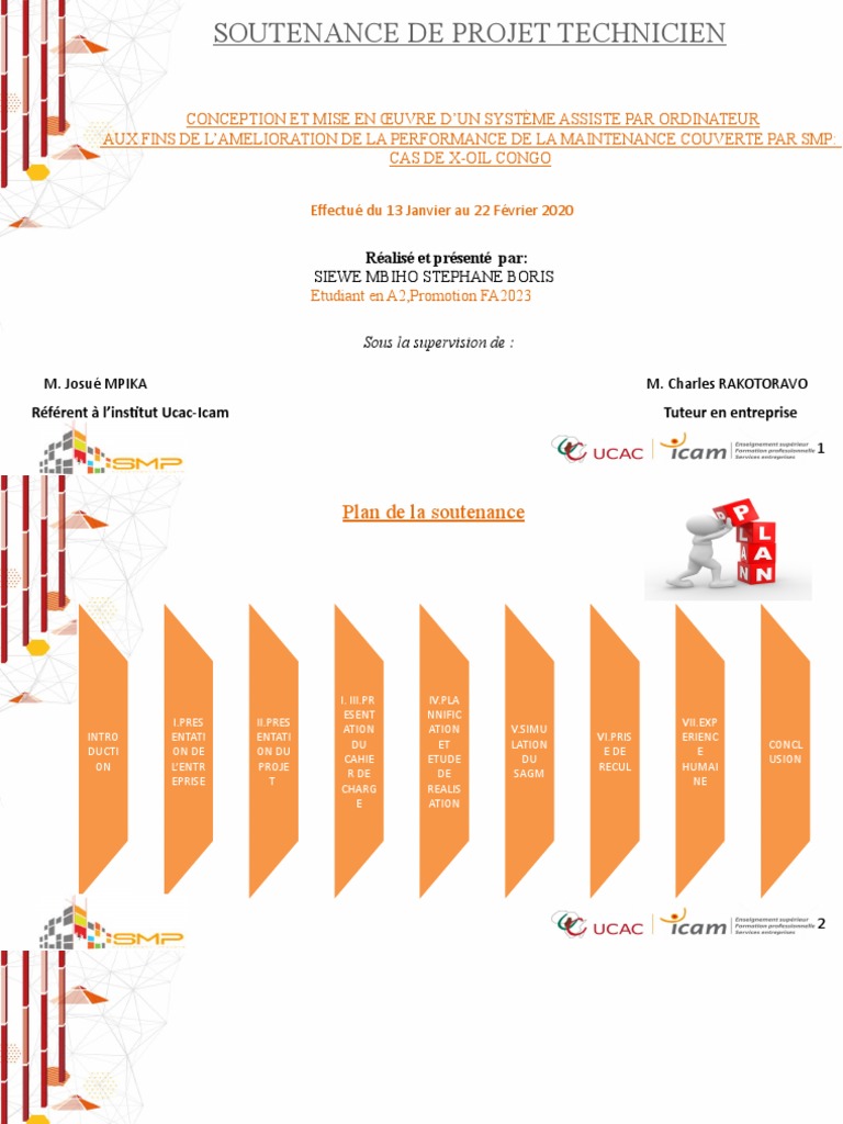 Soutenance Projet Teh | PDF | Planification | Informatique