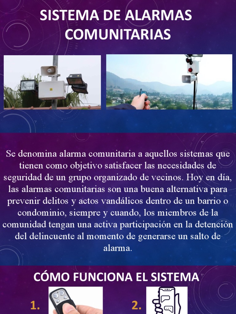 Alarmas Comunitarias | PDF | Gsm | Telefonía móvil