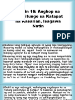 Gender Equality (Tagalog | PDF