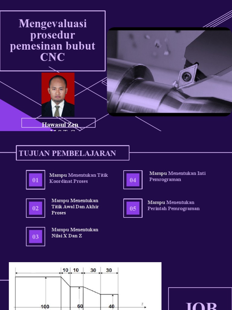 Presentasi Kode G71 CNC Bubut | PDF