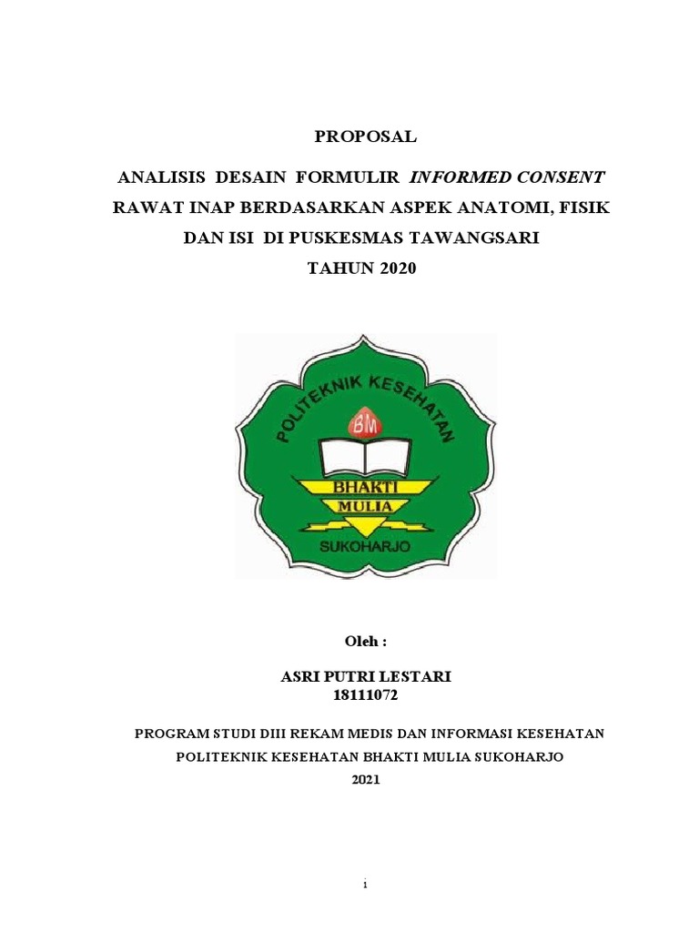 Proposal Rev | PDF | Komputer