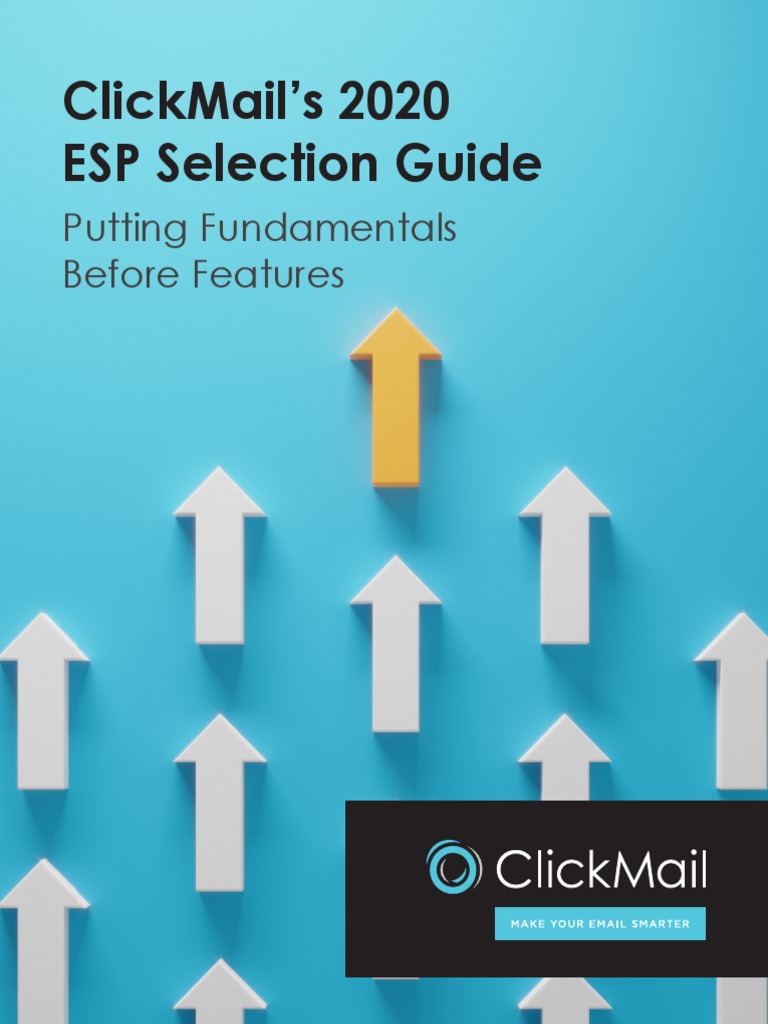 Clickmail'S 2020 Esp Selection Guide: Putting Fundamentals Before ...