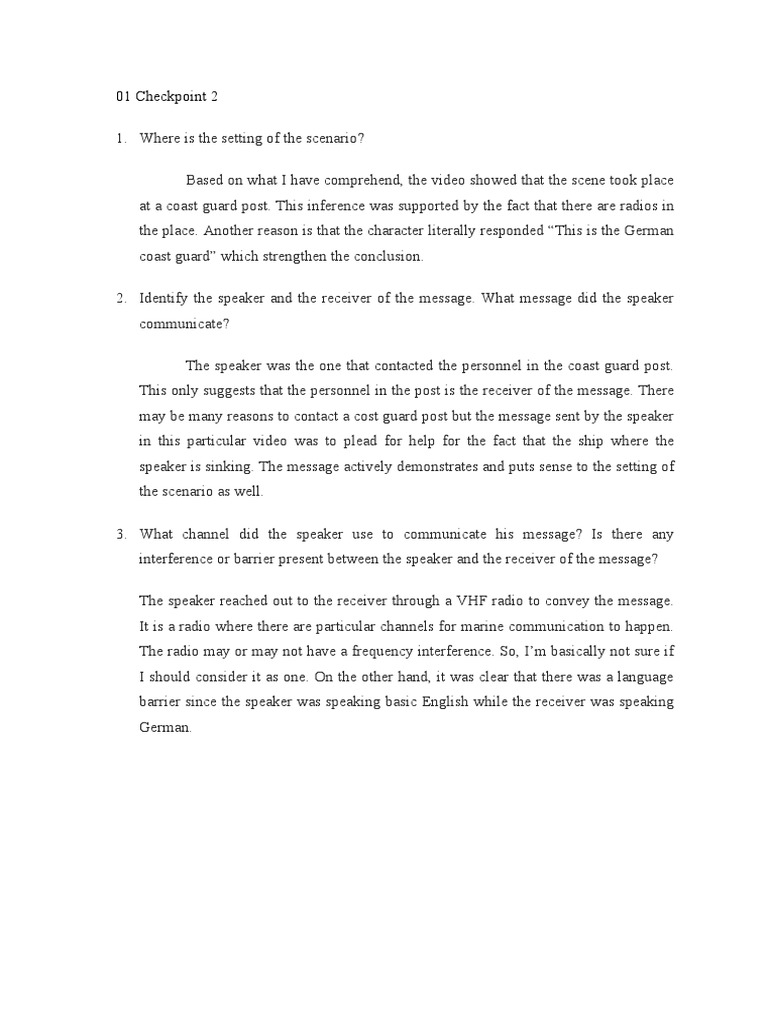 01 Checkpoint 2 | PDF