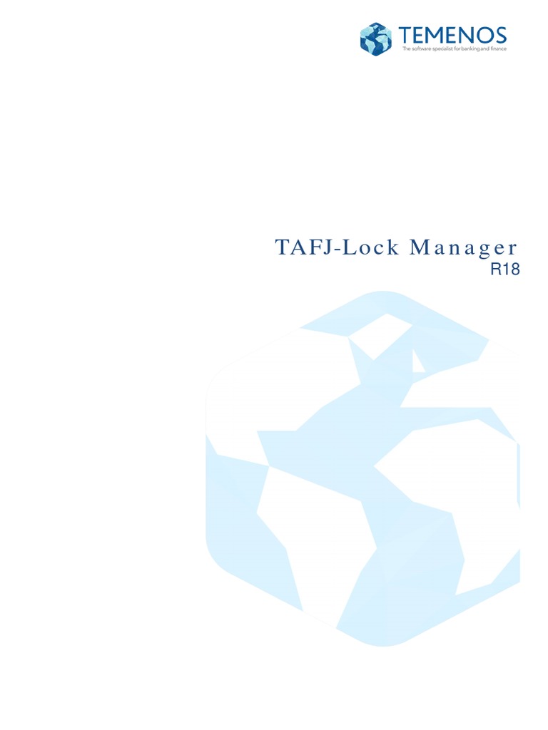 TAFJ Lock Manager | PDF | Microsoft Sql Server | Databases