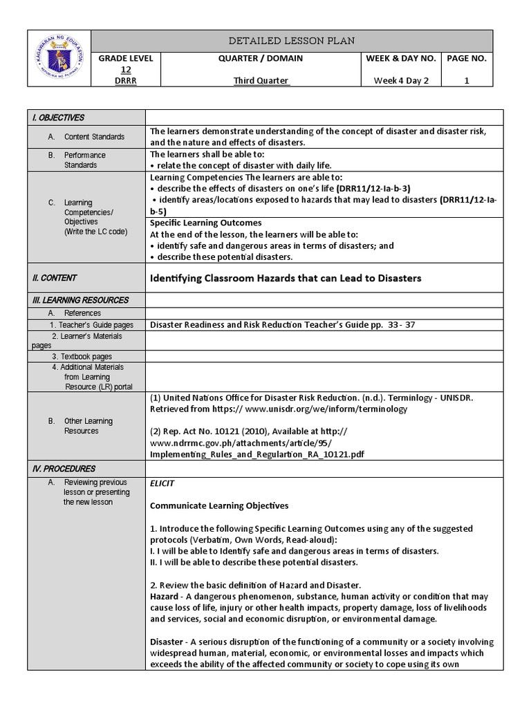 Identifying Classroom Hazards That Can Lead To Disasters: Detailed ...