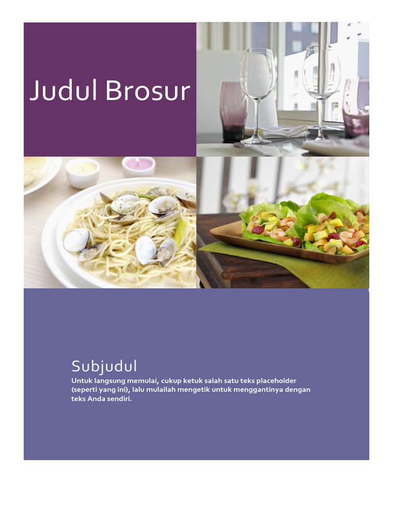 Judul Brosur: Subjudul | PDF