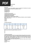 Kisi Kisi Soal Ips Kelas 7 SMTR 2 Kurikulum Merdeka | PDF | Seni | Gaya Hidup