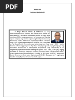 Bionote Example Tagalog | PDF