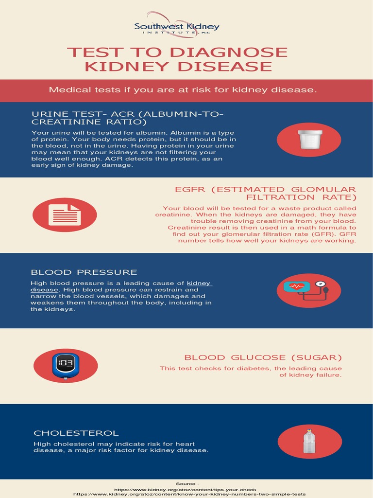 Test To Diagnose Kidney Disease - Southwest Kidney Institute | PDF Test To Diagnose Kidney Disease - Southwest Kidney Institute | PDF