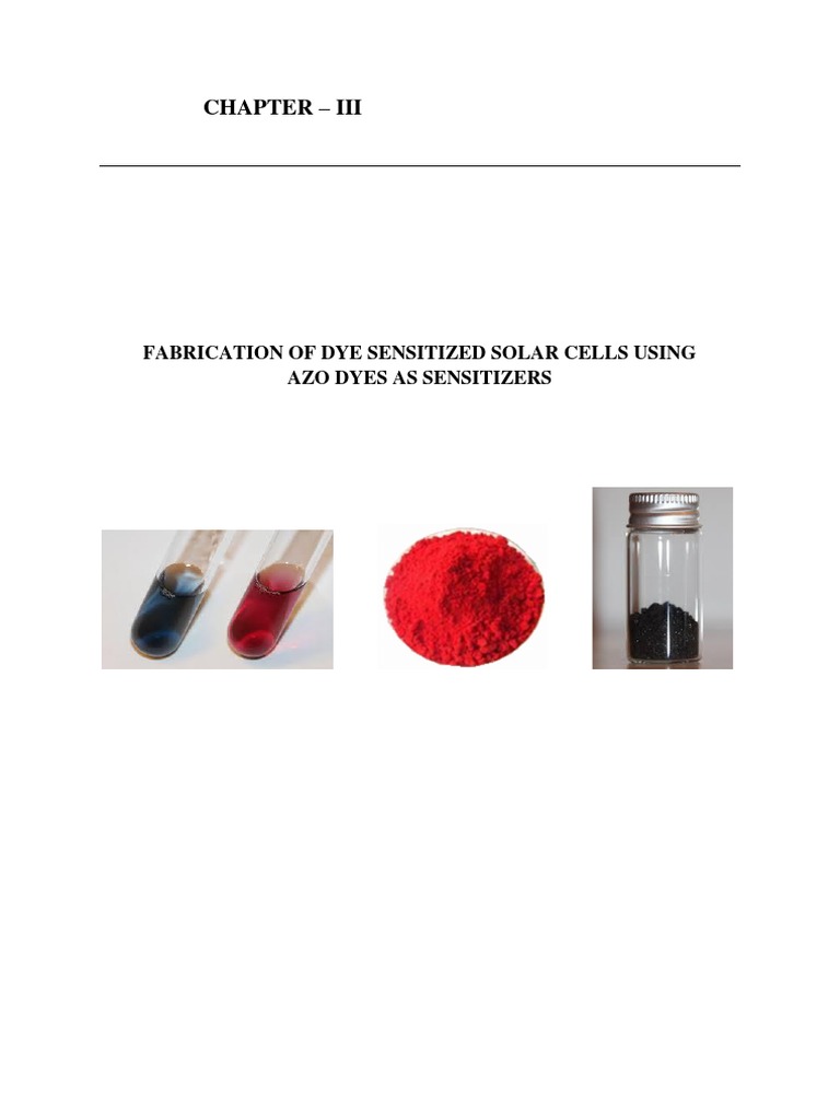 6 - Chapter 3 DSSC | Download Free PDF | Titanium Dioxide | Absorption ...