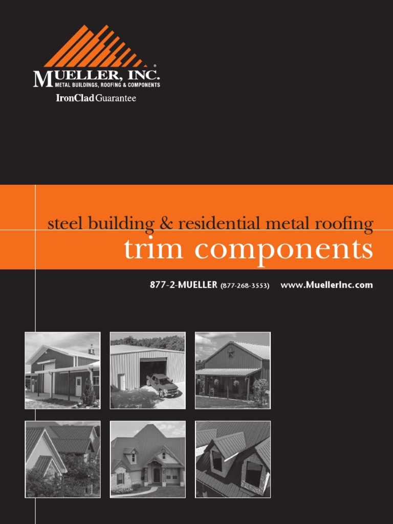 Mueller Steel Building Trim Catalog | PDF | Door | Architectural Elements