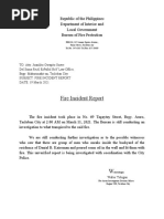 After Activity Report Sample BFP | PDF