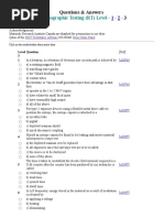 Radiography Formulas and Calculations | PDF | Attenuation | Radiography