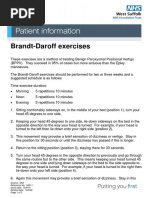 Vestibular Rehabilitation: Gaze Stabilization Exercise Vorx1 | PDF ...