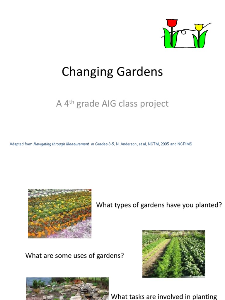 Garden Design Project for Earth Day | PDF
