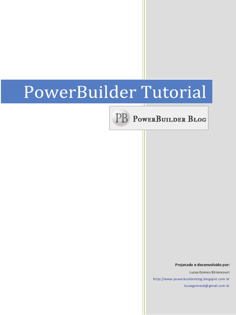 Tutorial PowerBuilder | PDF