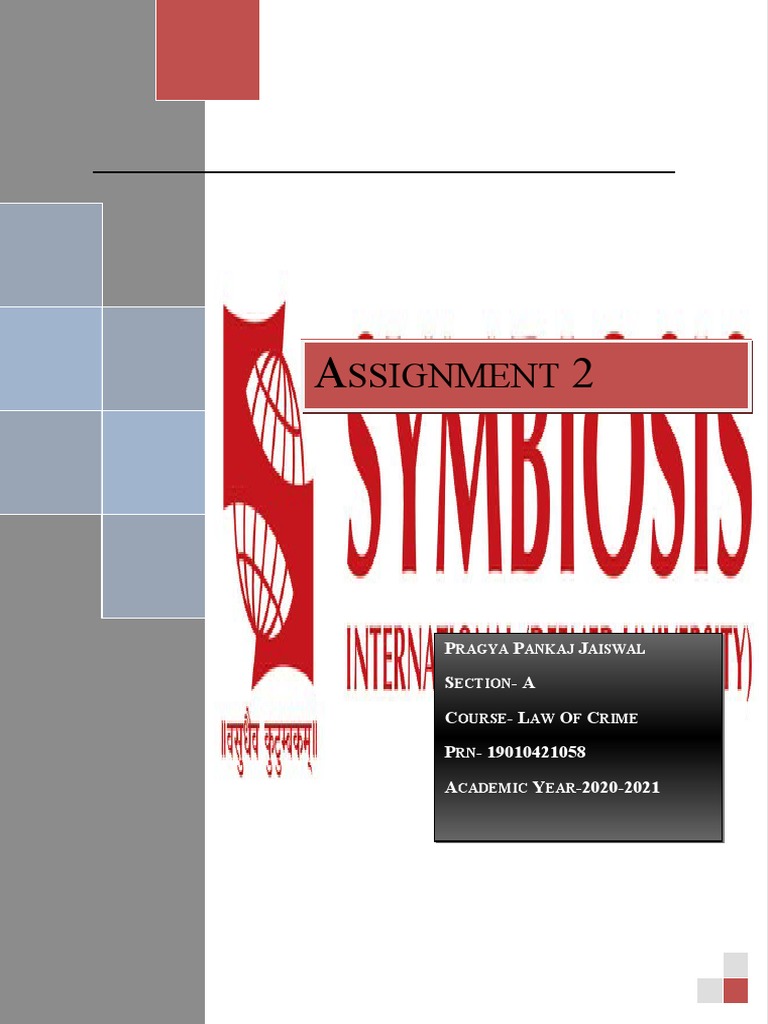IPC Assignment | PDF | Damages | Murder