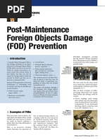 FOD Prevention Program for Aircraft Safety | PDF | Foreign Object ...