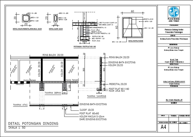 3 Detail Dinding | PDF
