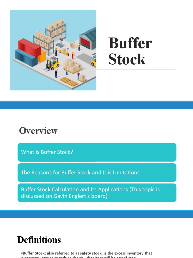 Buffer Stock | PDF | Inventory | Supply Chain Management