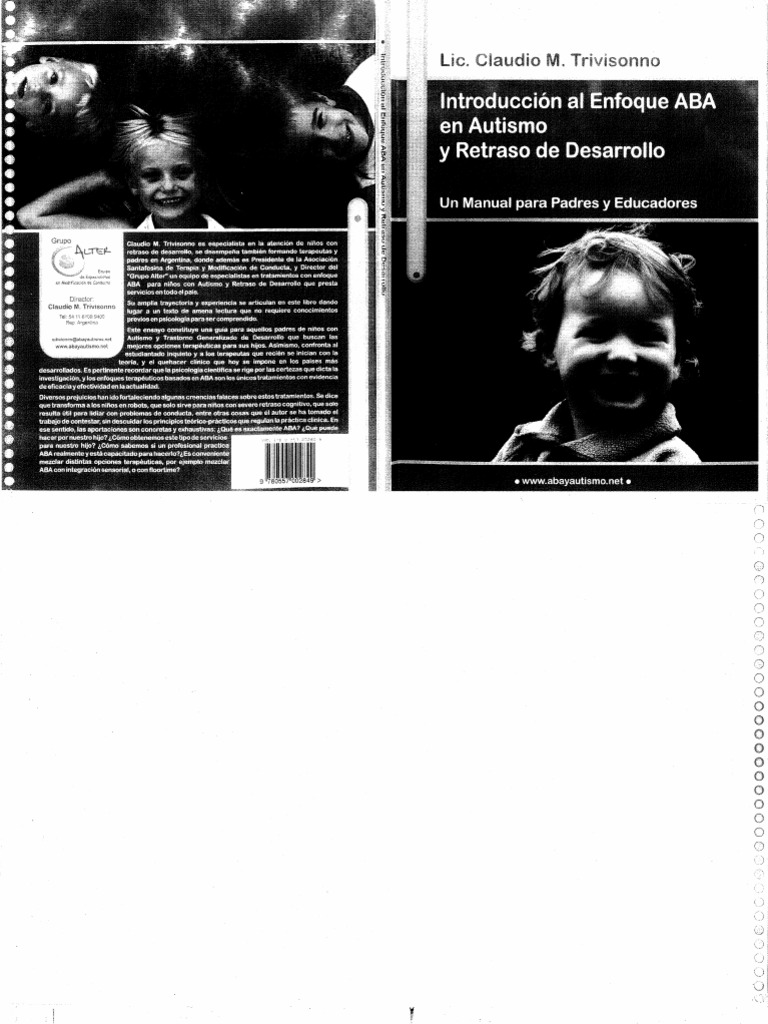 Introduccion Al Enfoque ABA en Autismo y Retraso de Desarrollo Claudio ...