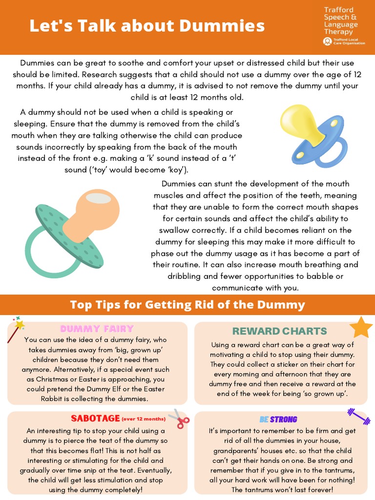 Let's Talk About Dummies: Top Tips For Getting Rid of The Dummy | PDF ...
