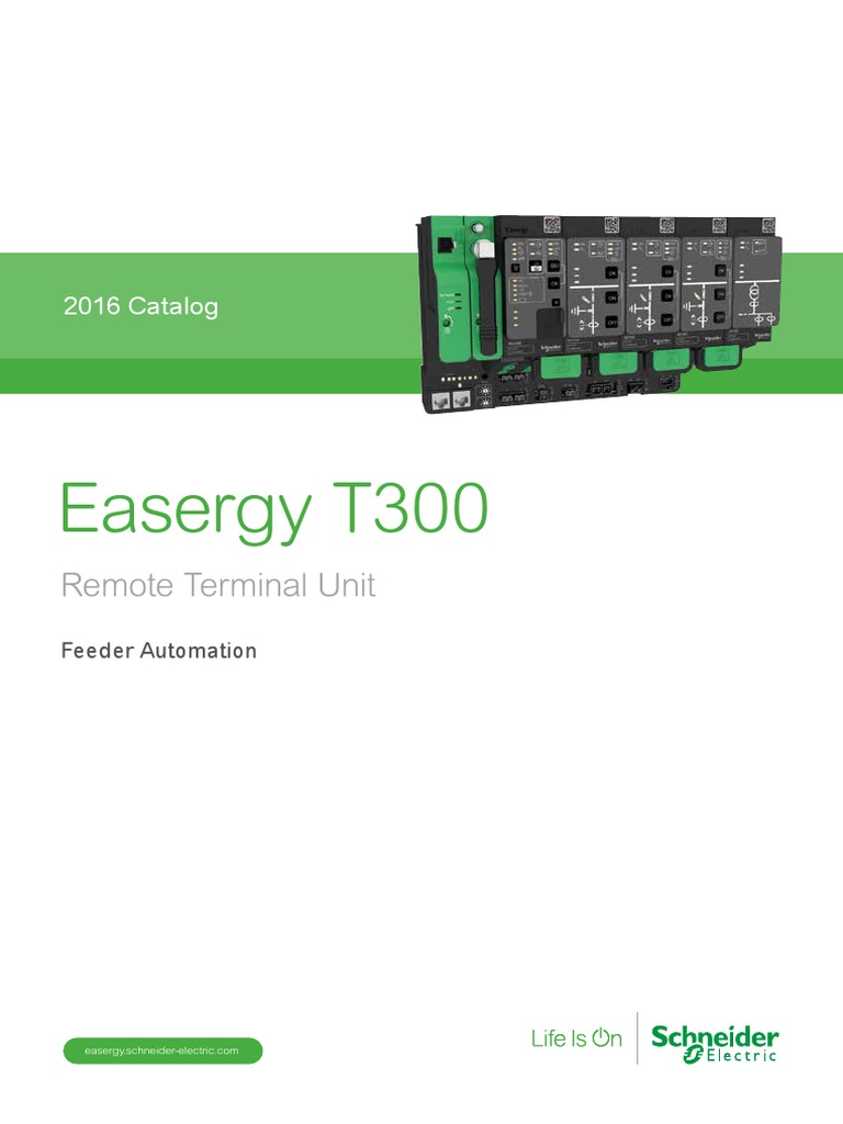 T300 CAT - NRJED314621EN - 26mai16 - V19 | PDF | Electrical Substation ...