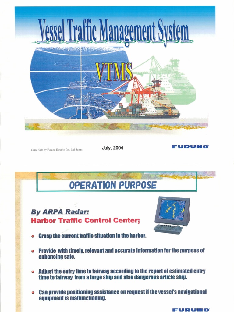 Vessel Traffic Management System | PDF