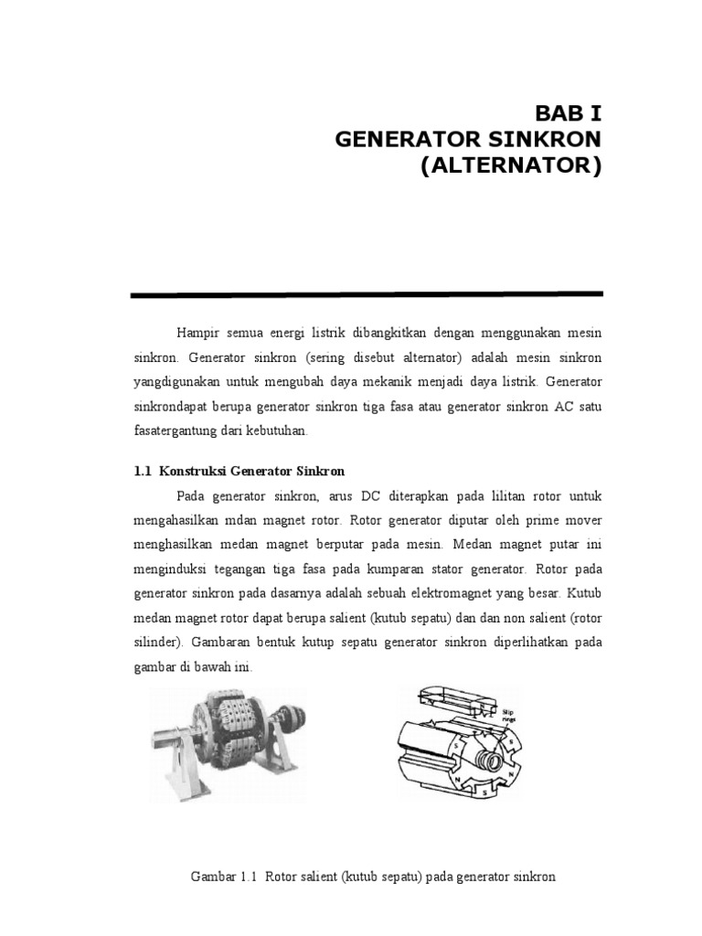 Motor Dan Generator AC | PDF