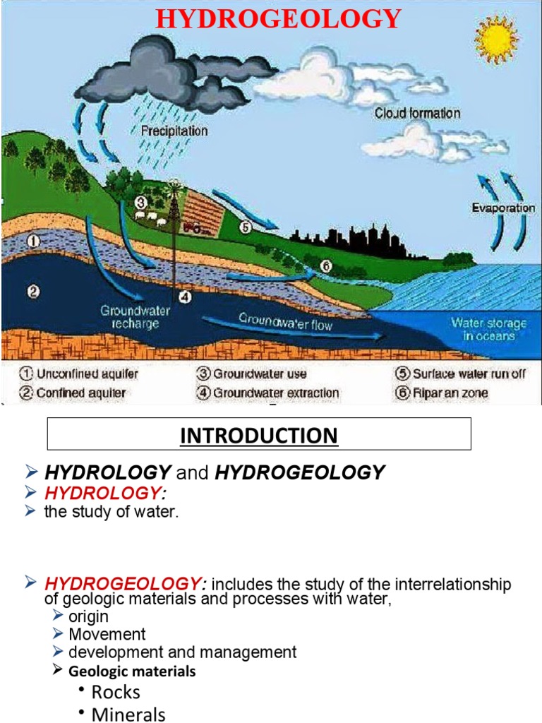 Modul 1 Pendahuluan Hidrogeo | PDF | Aquifer | Hydrogeology