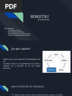 Estandarización Seiketsu en 5S | PDF