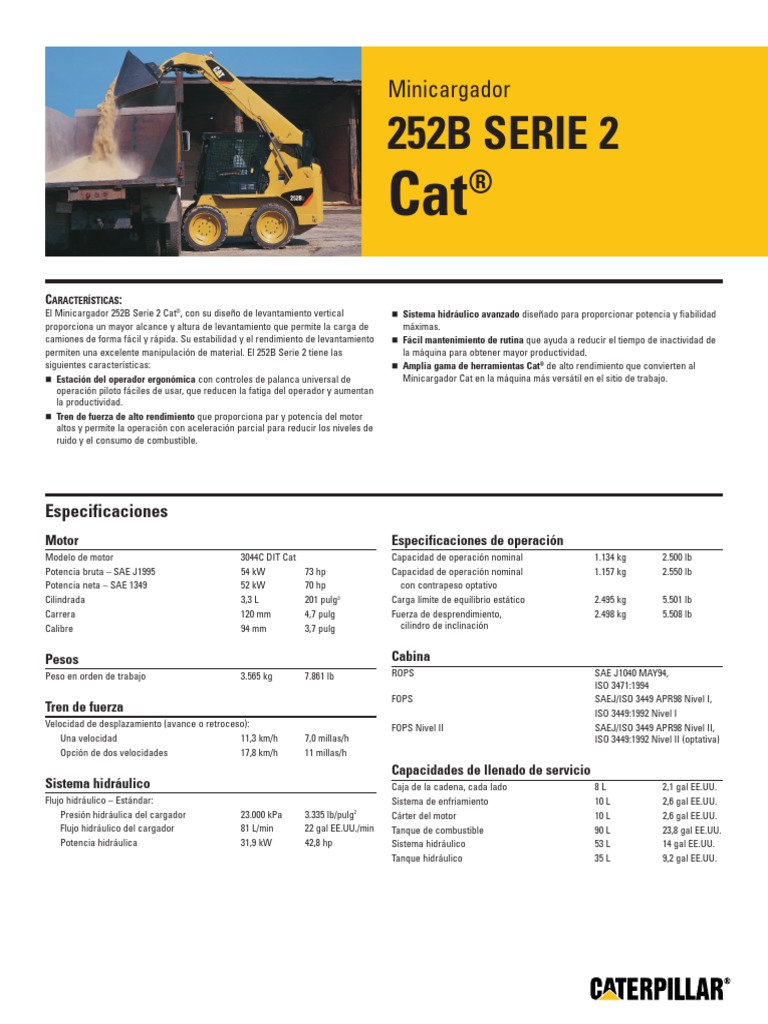 CAT252 | PDF | Bienes manufacturados | Vehículos